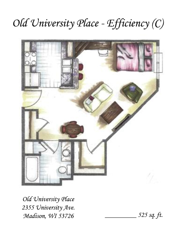 Old University Place Apartments | Madison Campus & Downtown Apartments