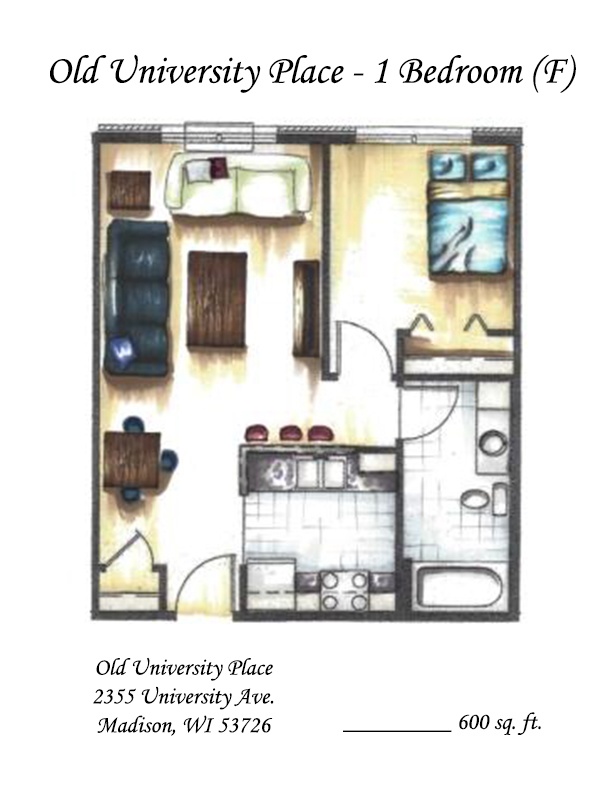 Old University Place Apartments | Madison Campus & Downtown Apartments