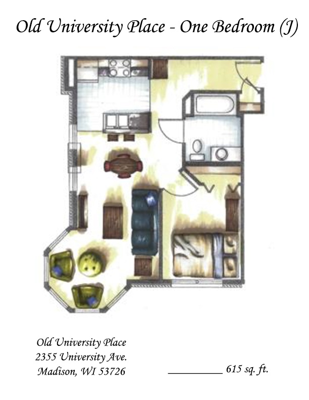 Old University Place Apartments | Madison Campus & Downtown Apartments