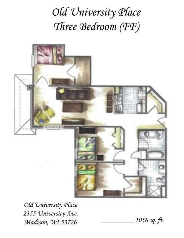 Old University Place Apartments | Madison Campus & Downtown Apartments