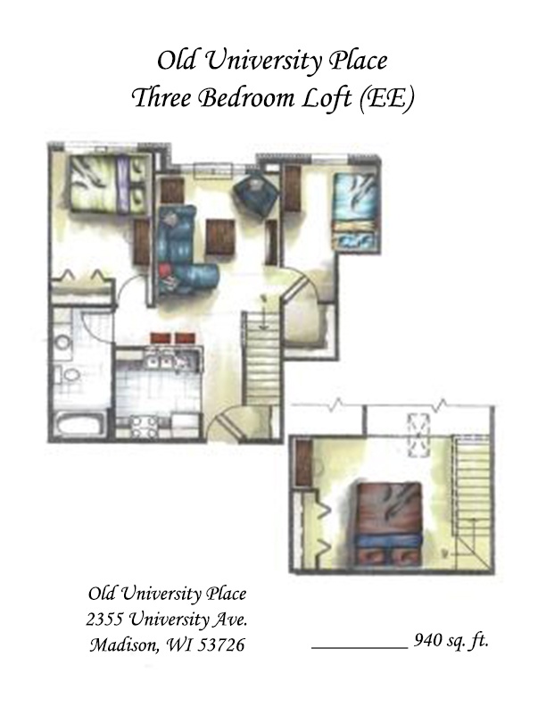 Old University Place Apartments | Madison Campus & Downtown Apartments