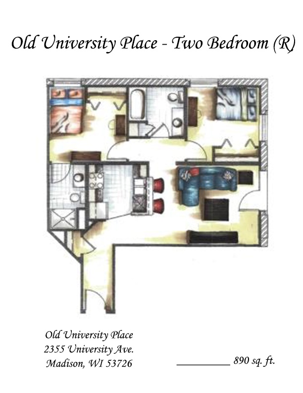 Old University Place Apartments | Madison Campus & Downtown Apartments