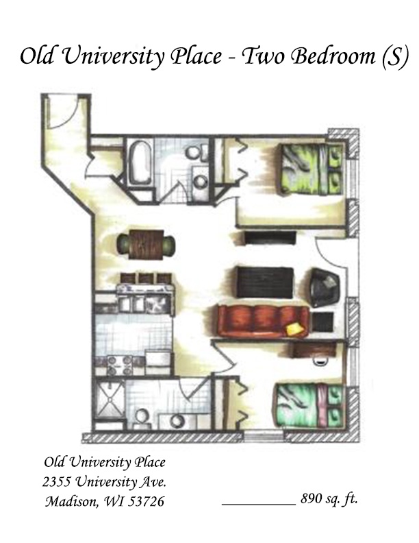 Old University Place Apartments | Madison Campus & Downtown Apartments