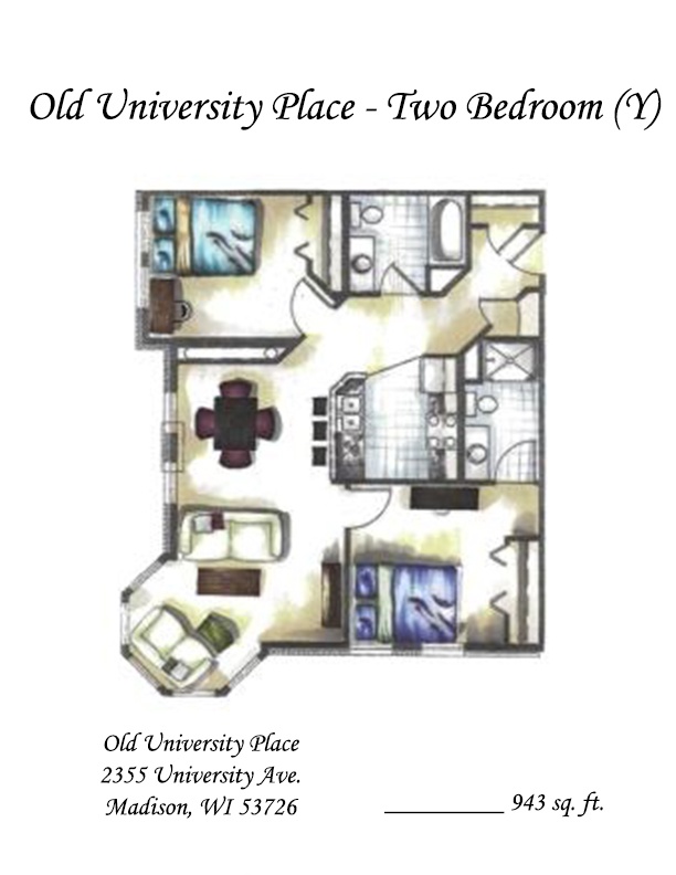 Old University Place Apartments | Madison Campus & Downtown Apartments